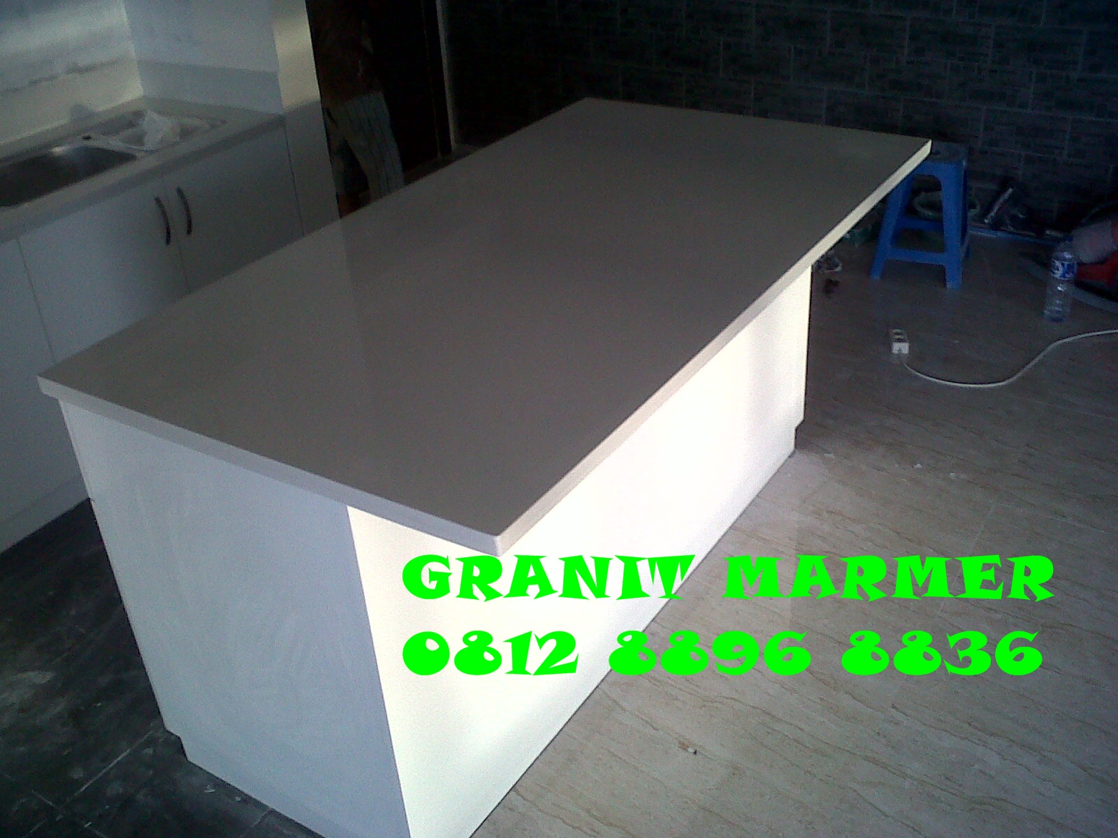 MEJA COUNTER/MINI BAR/CAFE GRANIT MARMER
