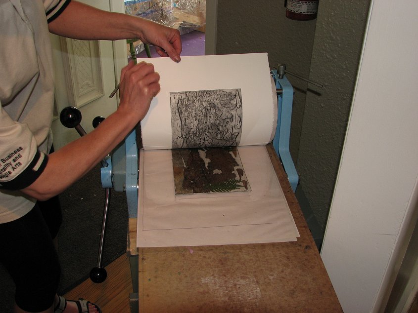 My Printmaking Journey: Collagraph and acetate drypoint workshop in ...