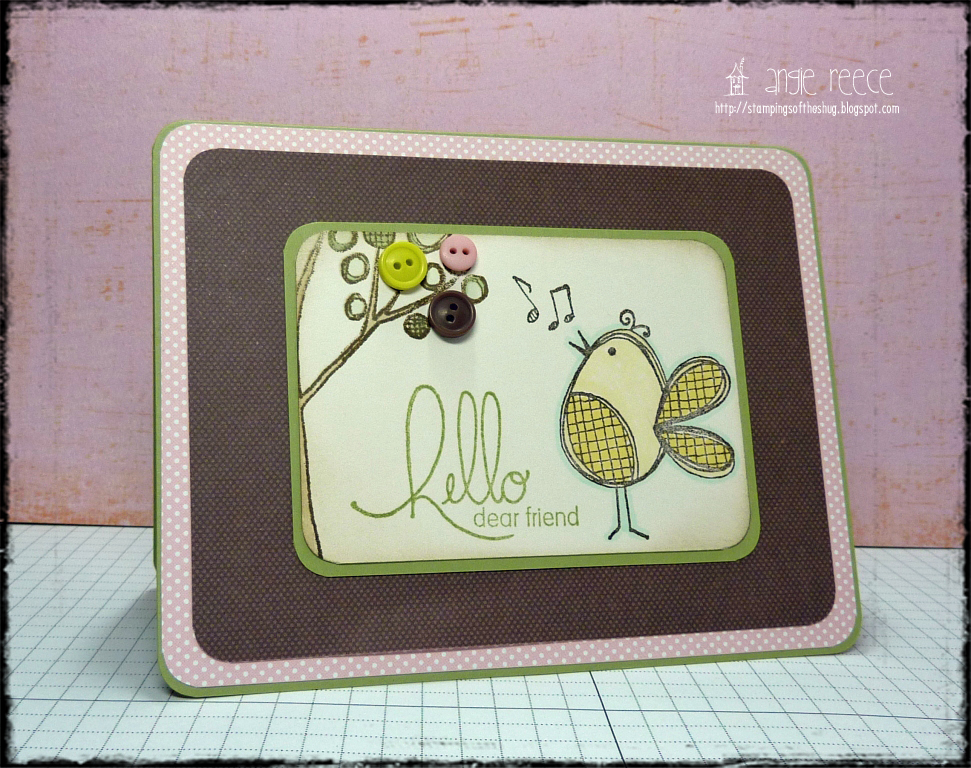 {stampings of the shug}: hello dear friend...