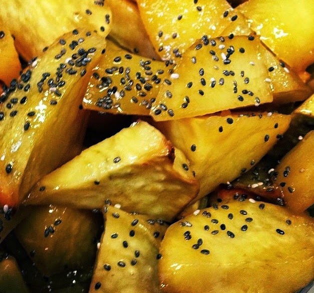 Dikas na Cozinha: Batata Doce Coradas