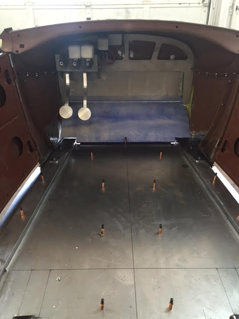 HouseOspeed's 1929 Ford Model A Roadster: MORE FLOOR AND FIREWALL ...