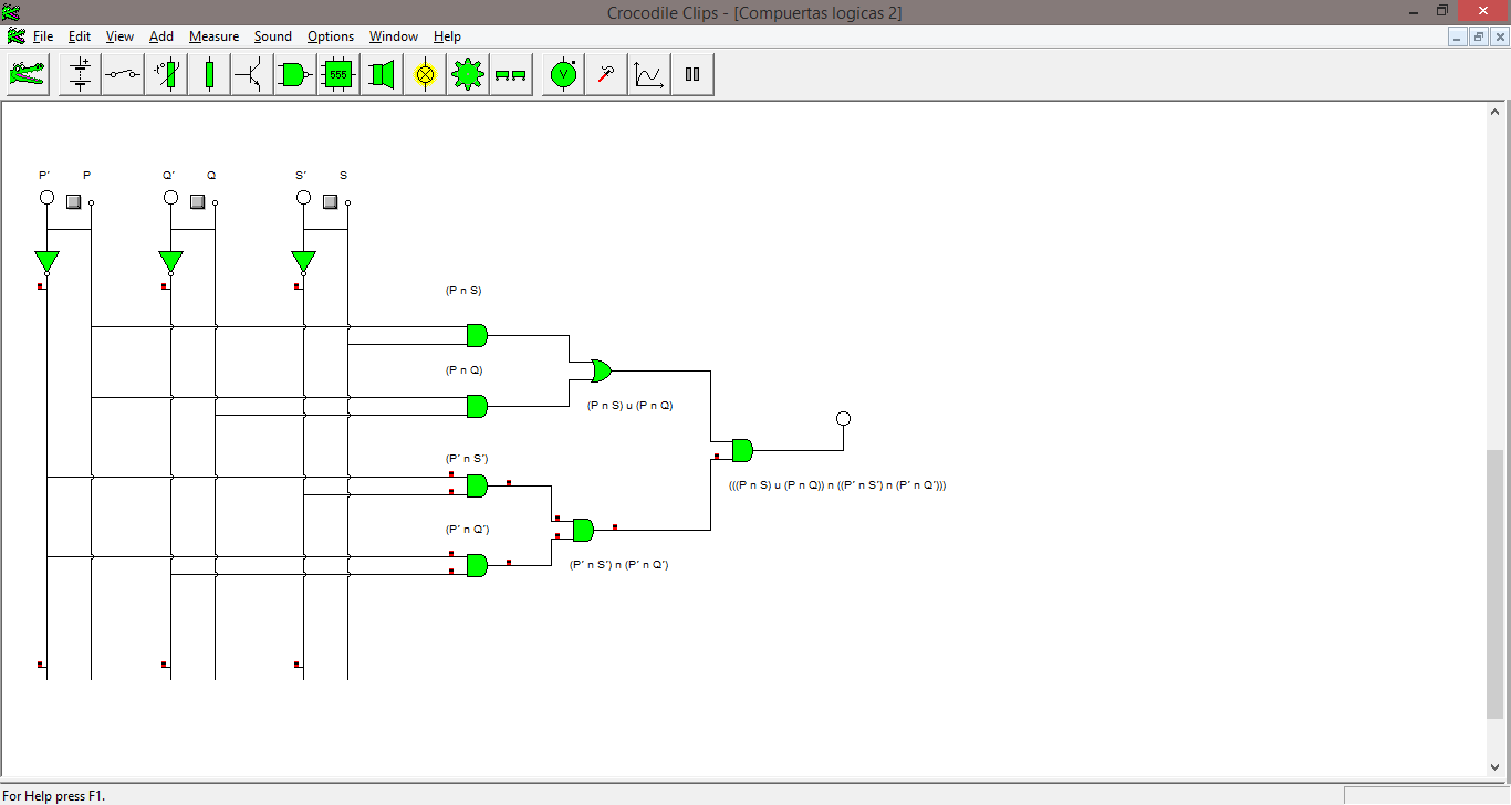 Principio Eléctrico y aplicaciones Digitales: Ejemplos compuertas ...