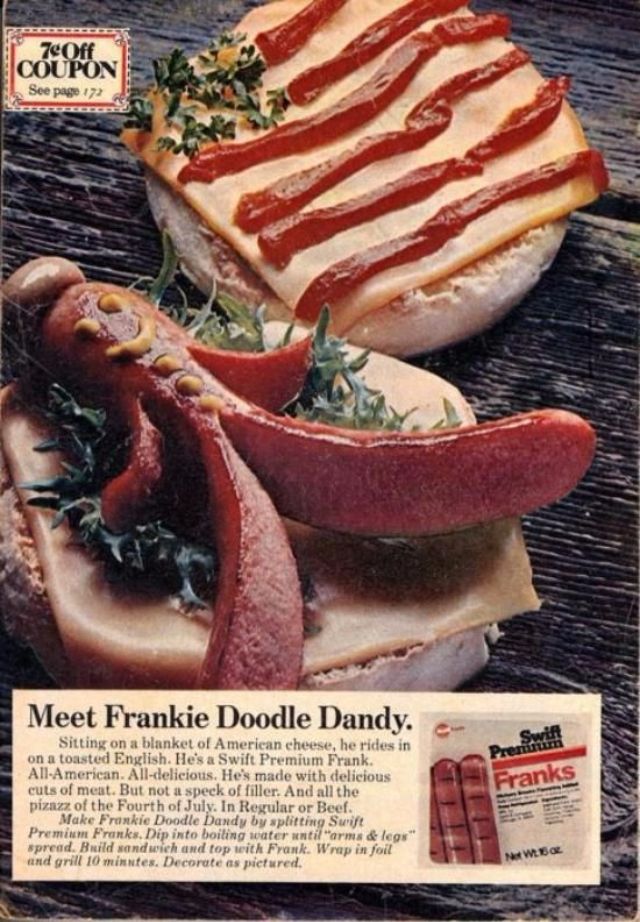33 Bizarre And Totally Outrageous Vintage Food Ads That Would Never Run Today ~ Vintage Everyday