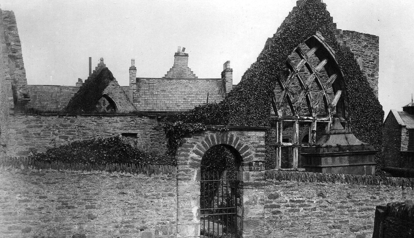 Tour Scotland: Old Photograph St Peter's Church Thurso Scotland