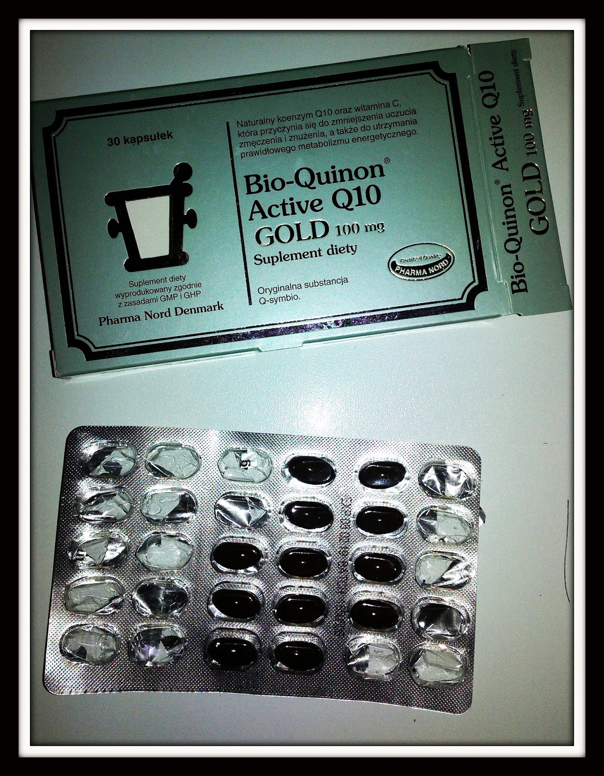 BLOG TESTERSKI: Bio-Quinon Active Q 10 GOLD, Pharma Nord