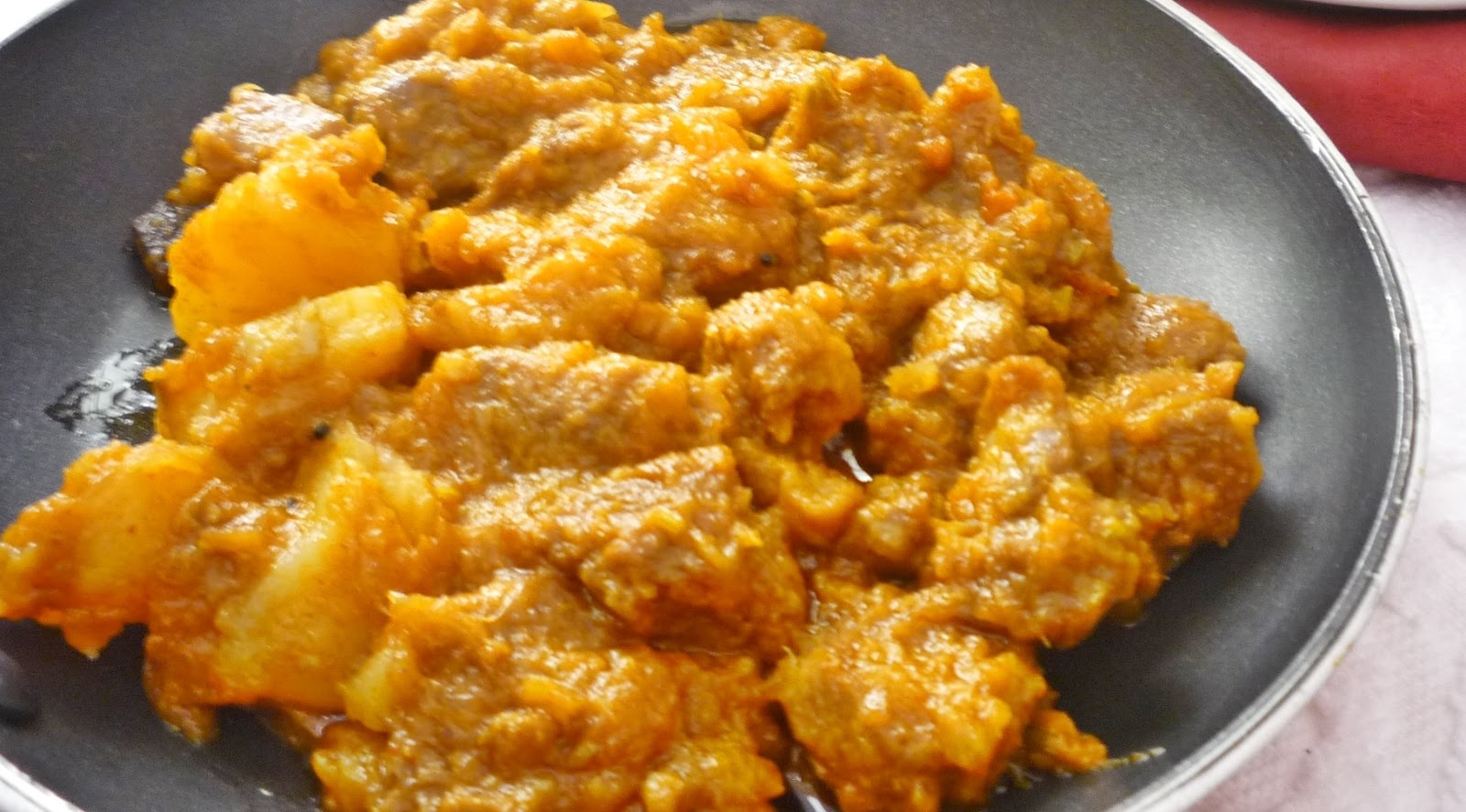 Simply...Delicious!!!: "Mutton-Potato Fry"