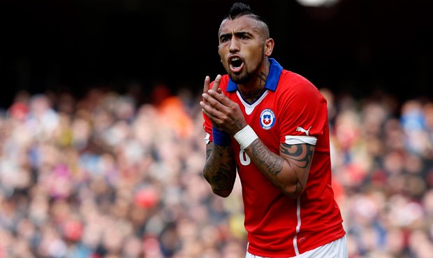 Chile 2-1 Perú - Vidal figura - RinconFutbolistico.blogspot.com