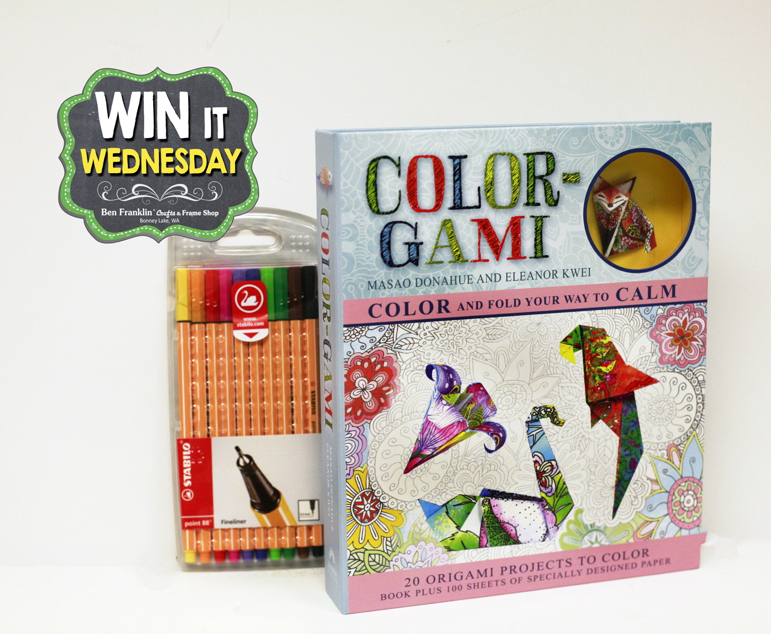 Ben Franklin Crafts and Frame Shop: How To Win A COLOR-GAMI Kit