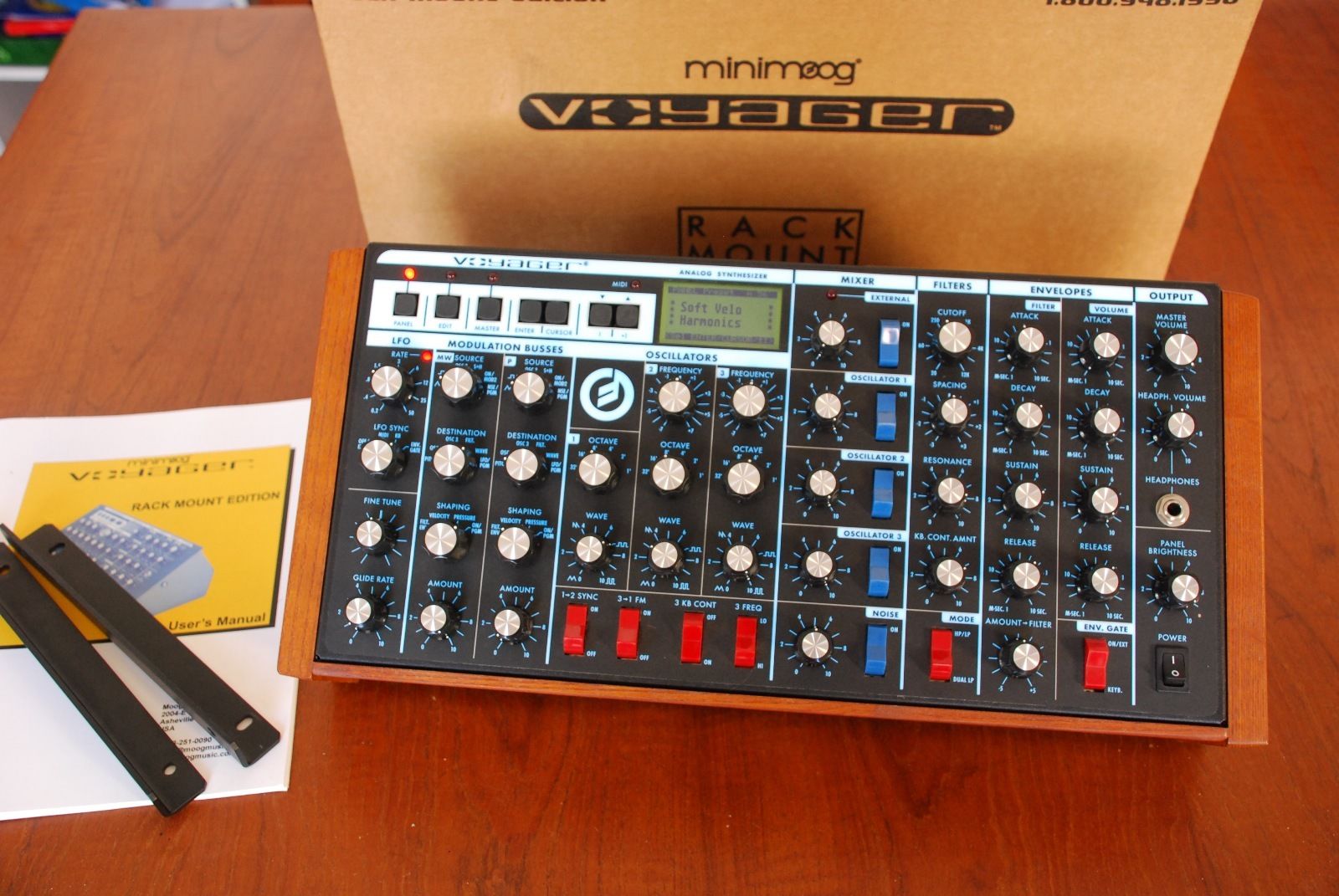 MATRIXSYNTH: Moog Voyager Rack Mount Edition RME with Original Box