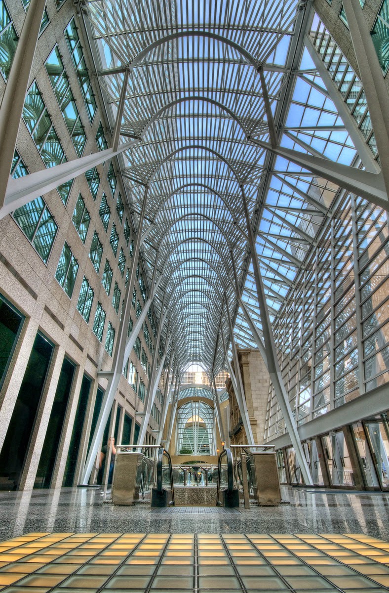 PRANCHETA DE ARQUITETO: ÁTRIO: BCE PLACE, TORONTO
