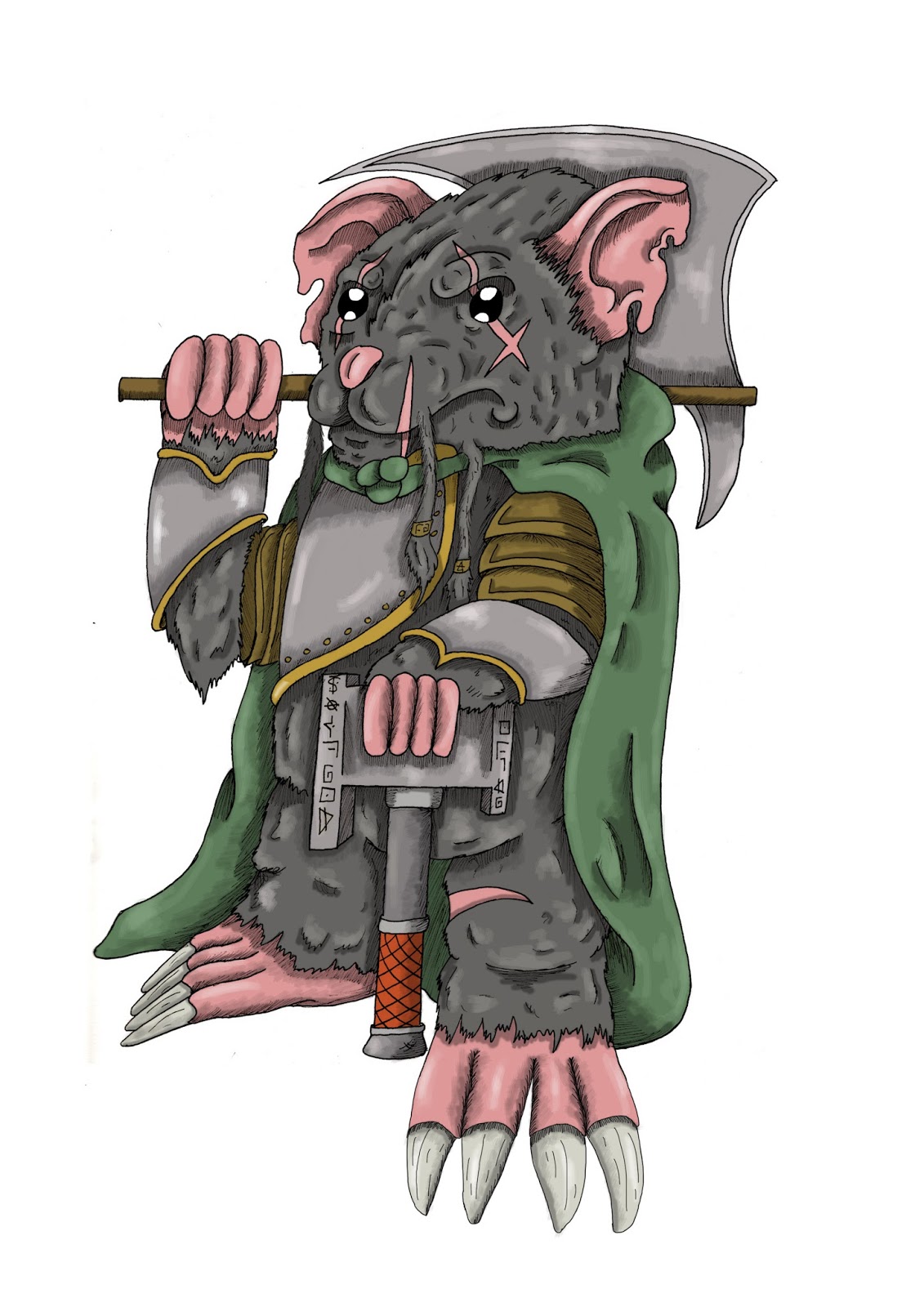 Kyle Finnerty Illustrations: Horde Of Hamsters