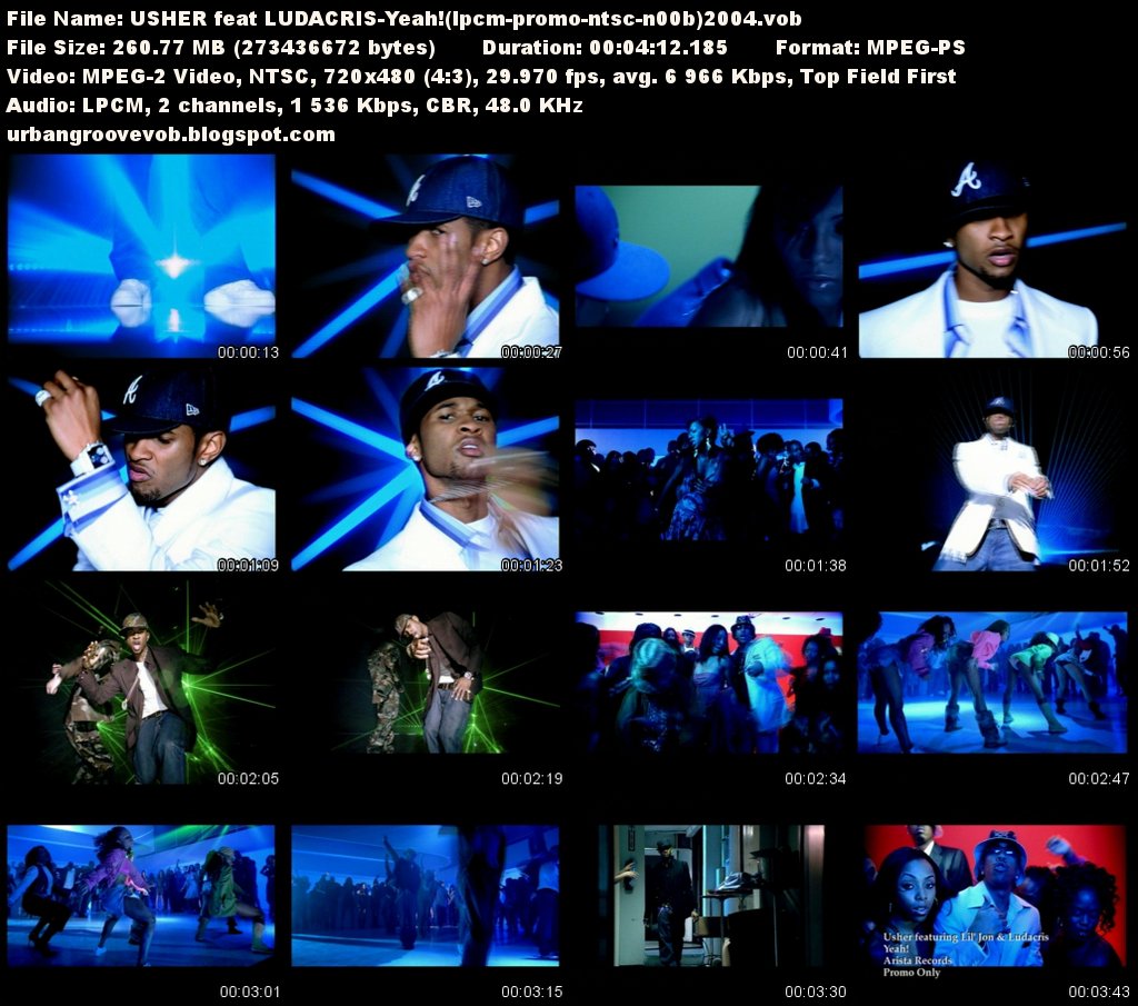 Urban Groove Vob Collection: Usher feat Ludacris - Yeah! (2004)