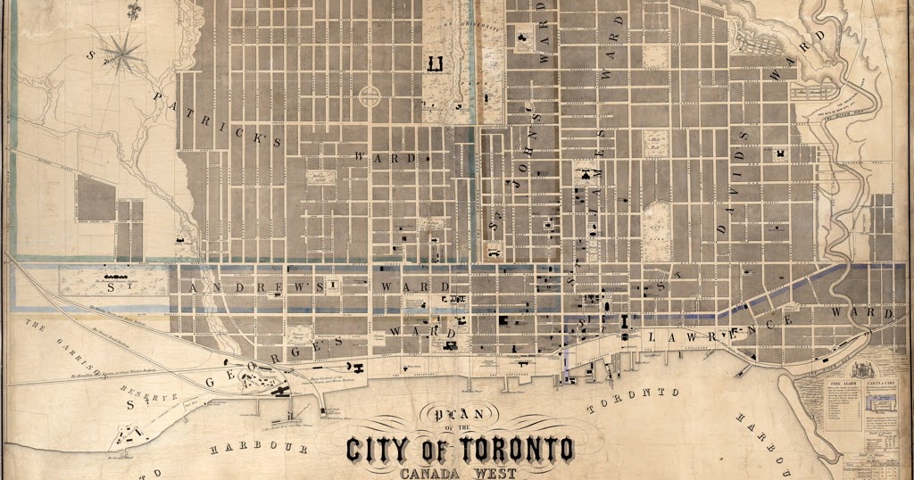 Fort York and Garrison Common Maps: 1857 Fleming Ridout & Schreiber ...