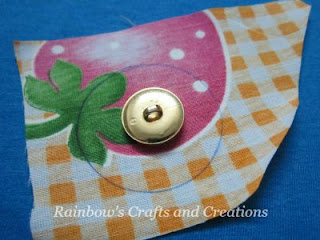 Rainbow's Crafts and Creations: How to Make a Fabric-covered Button ...