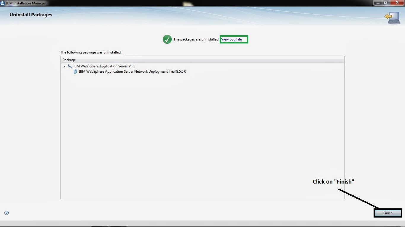 IBM WebSphere Application Server: uninstalling ibm websphere ... IBM WebSphere Application Server: uninstalling ibm websphere ...