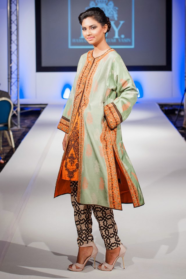 HSY Show at Pakistan Fashion Extravaganza London 2014 | FashionForLife1