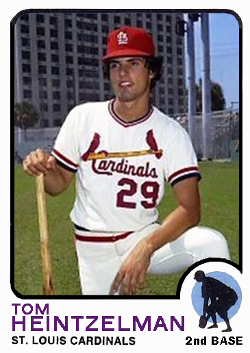 1973 Topps Baseball Card Update Series: 1973 St. Louis Cardinals - 81 ...