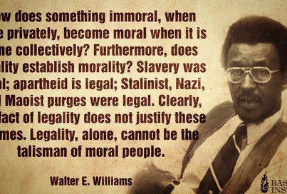 The Whited Sepulchre: In Praise Of Walter Williams