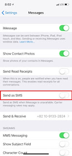 [Tip for iPhone]How to send message using SMS on your iPhone