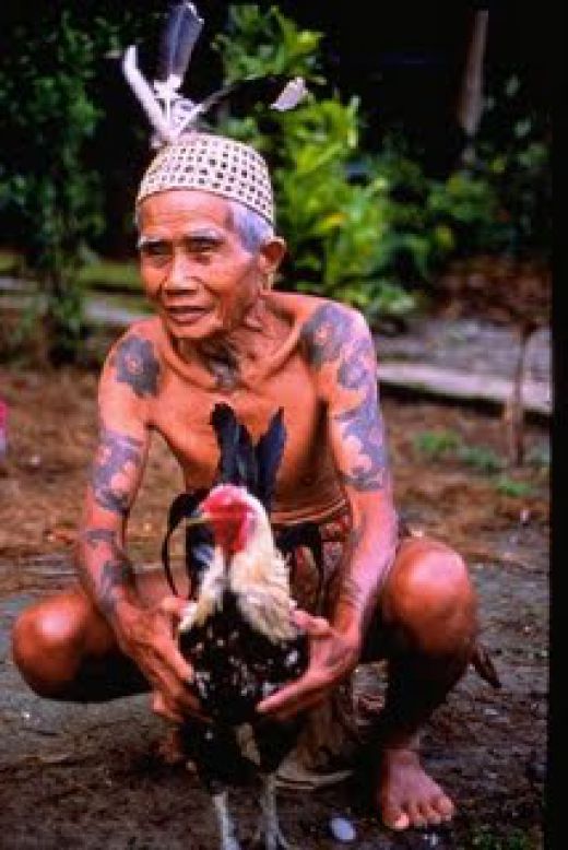 Be-Tattoo: Dayak Tribe Tattoos, Kalimantan Indonesia