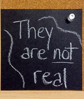 Sketchings of an Optimist: They Are Not Real