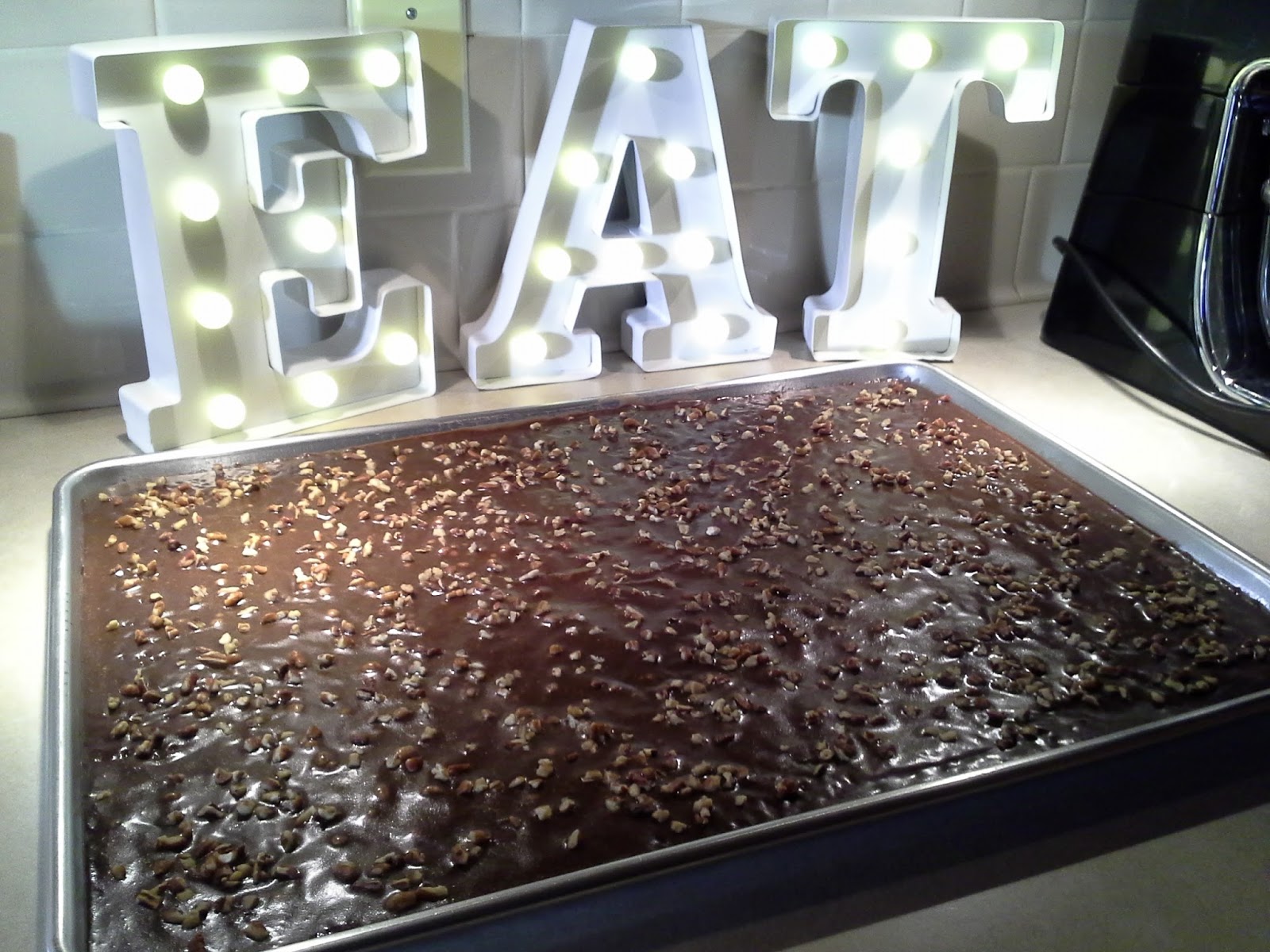 World's Best Chocolate Sheet Cake