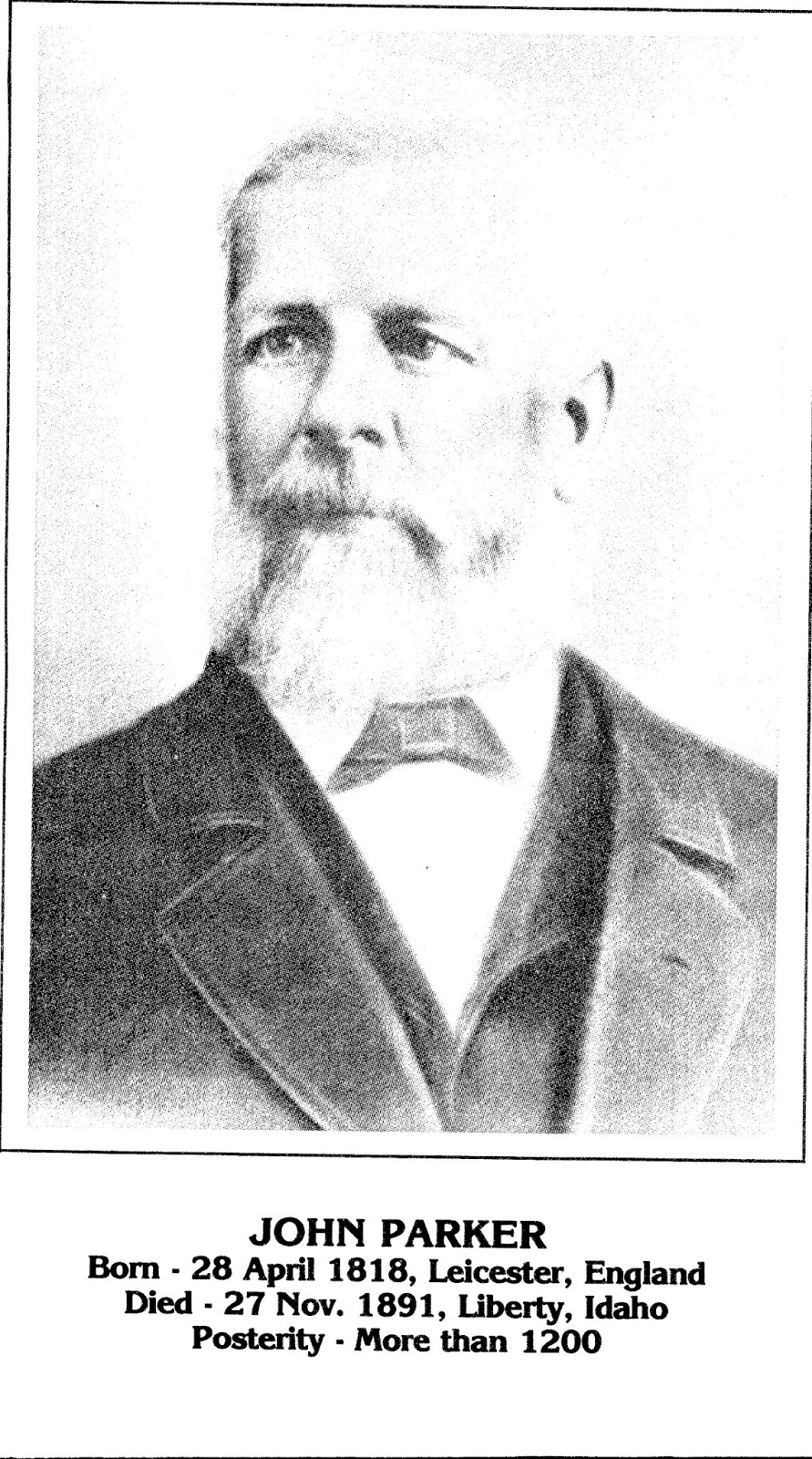 Past/Present to Future: John Parker and Ann Hubbard-- A Pioneer Heritage