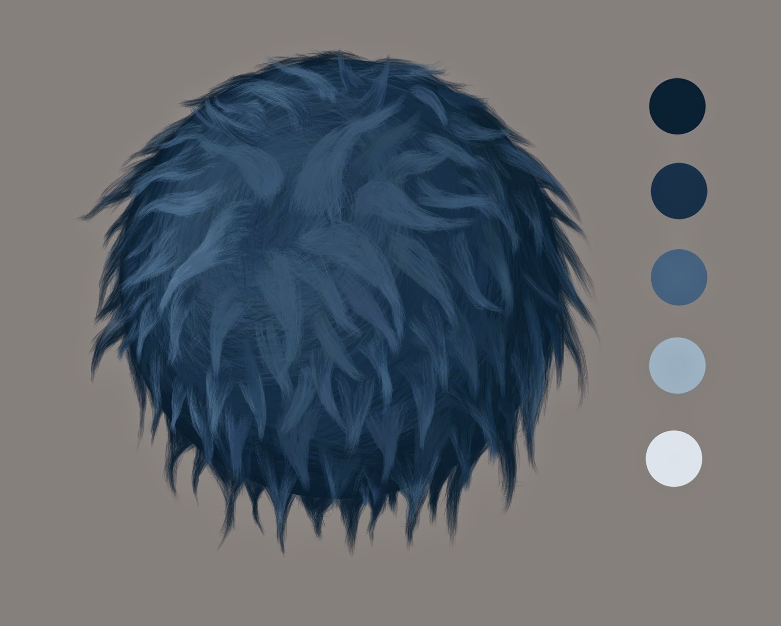 Russtiel: How I Paint Fur Tutorial