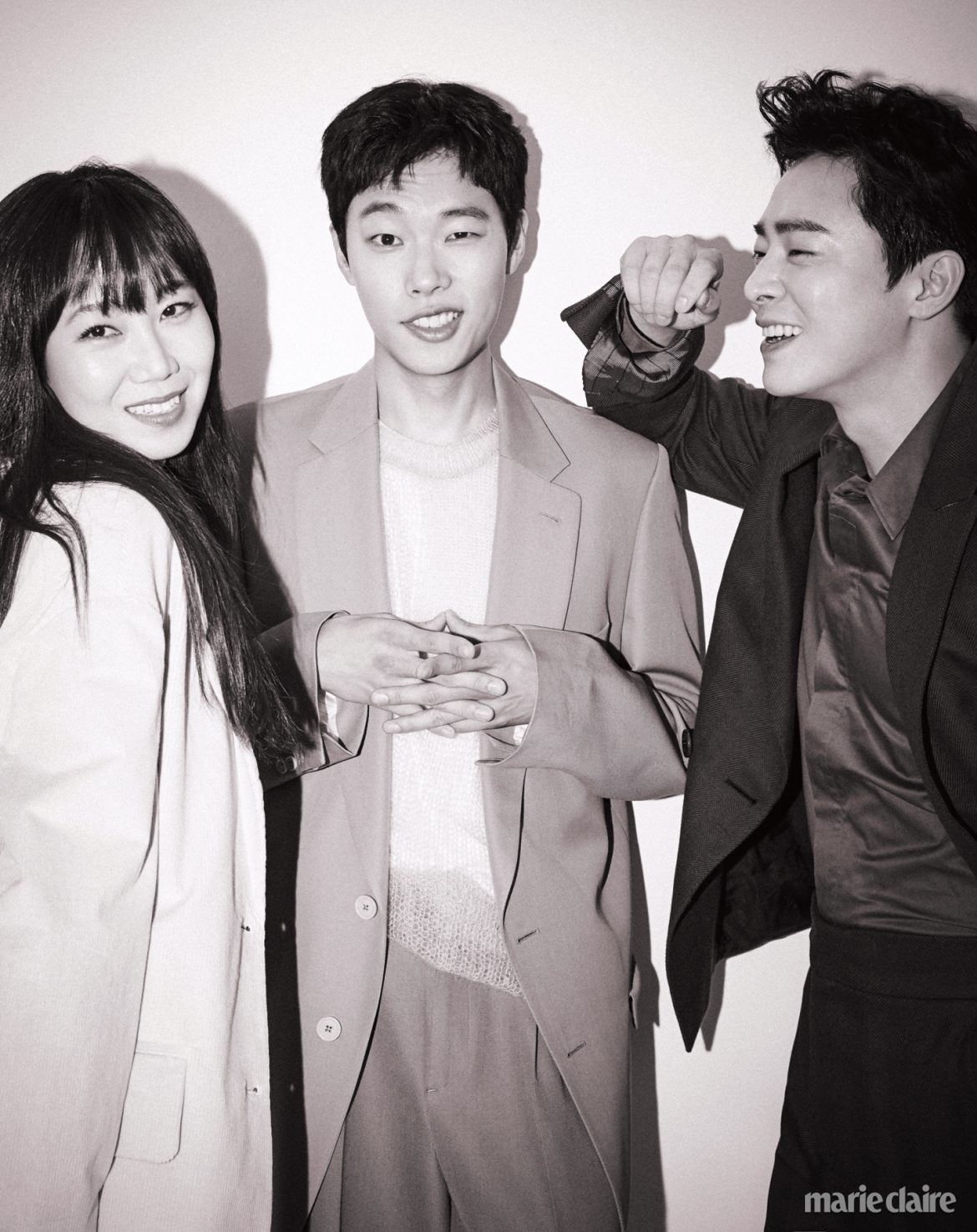 Gong Hyo Jin. Jo Jung Suk. Ryu Jun Yeol Marie Claire 2019 January