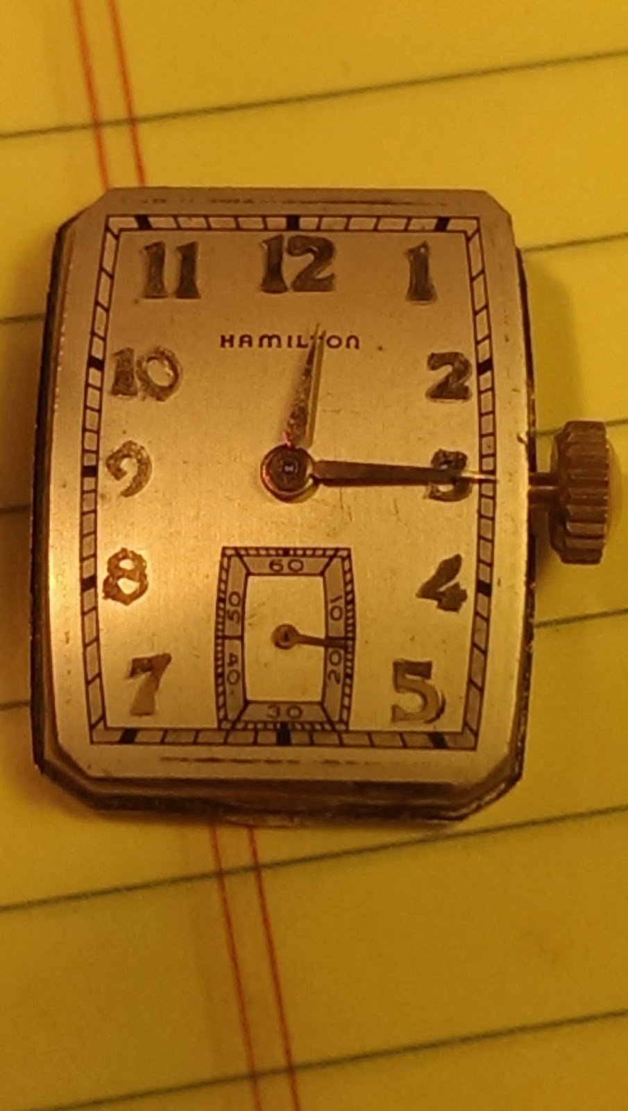 Working with Watches: Part 1: Hamilton Myron - caliber 980 - Disassembly