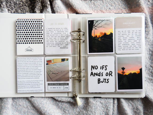 Project Life 2016 - January | amy makes things