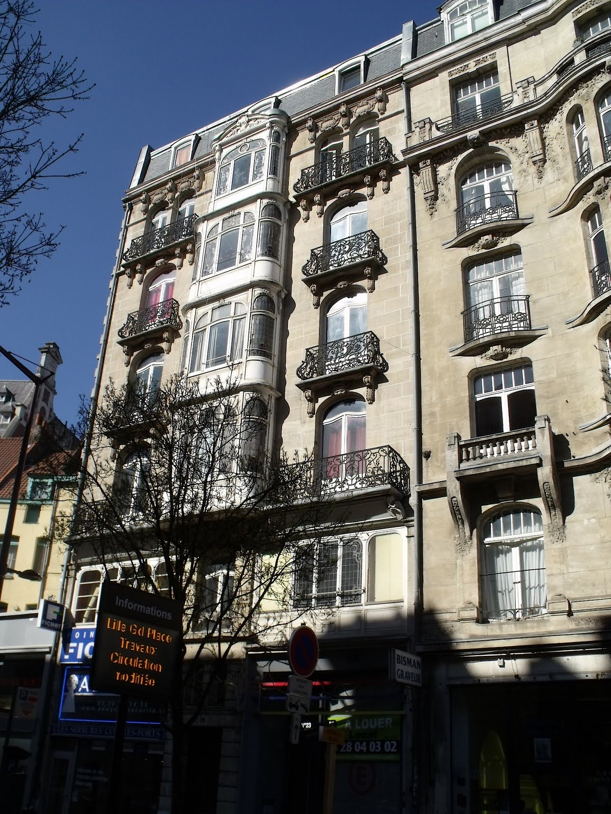 Lille, l'art nouveau et l'art déco: Lille centre, place du Théâtre et ...