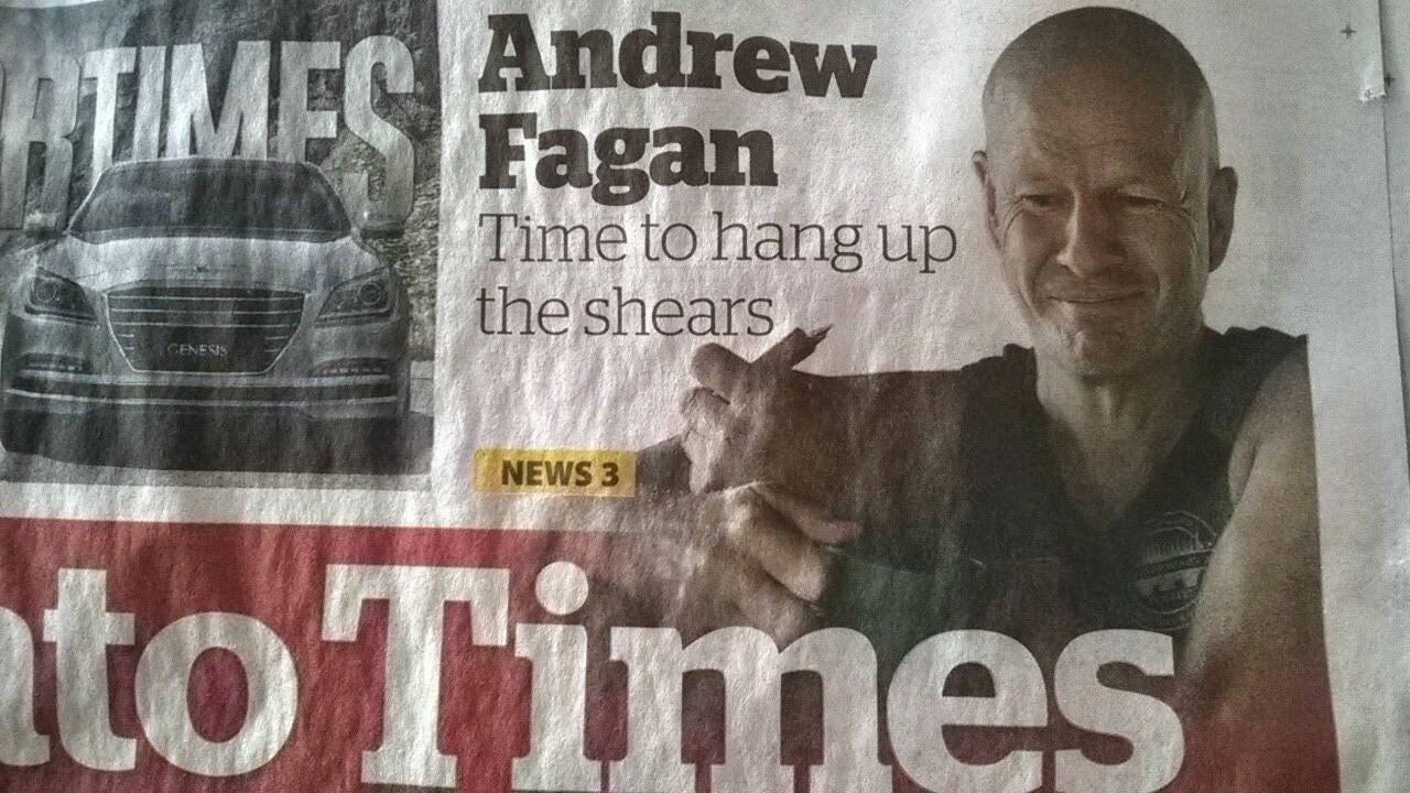 Quote Unquote: Andrew Fagan, shearer