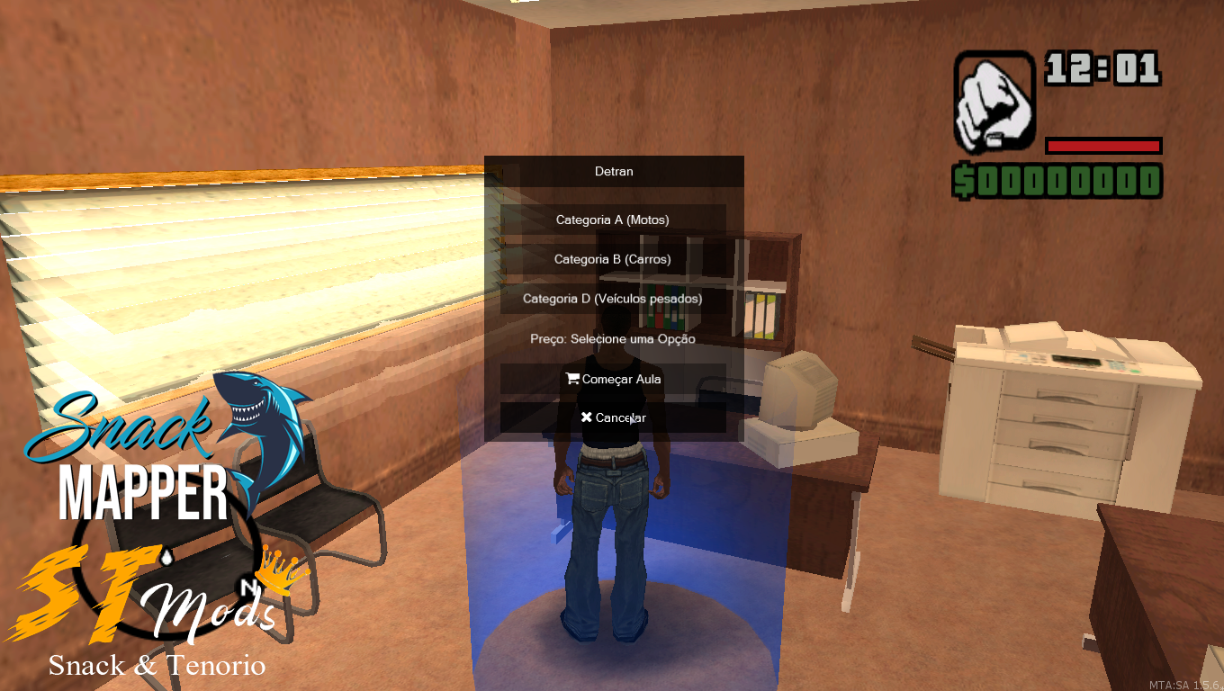 MTA:SA - Auto Escola [Infinity Play] - MTA Brasil