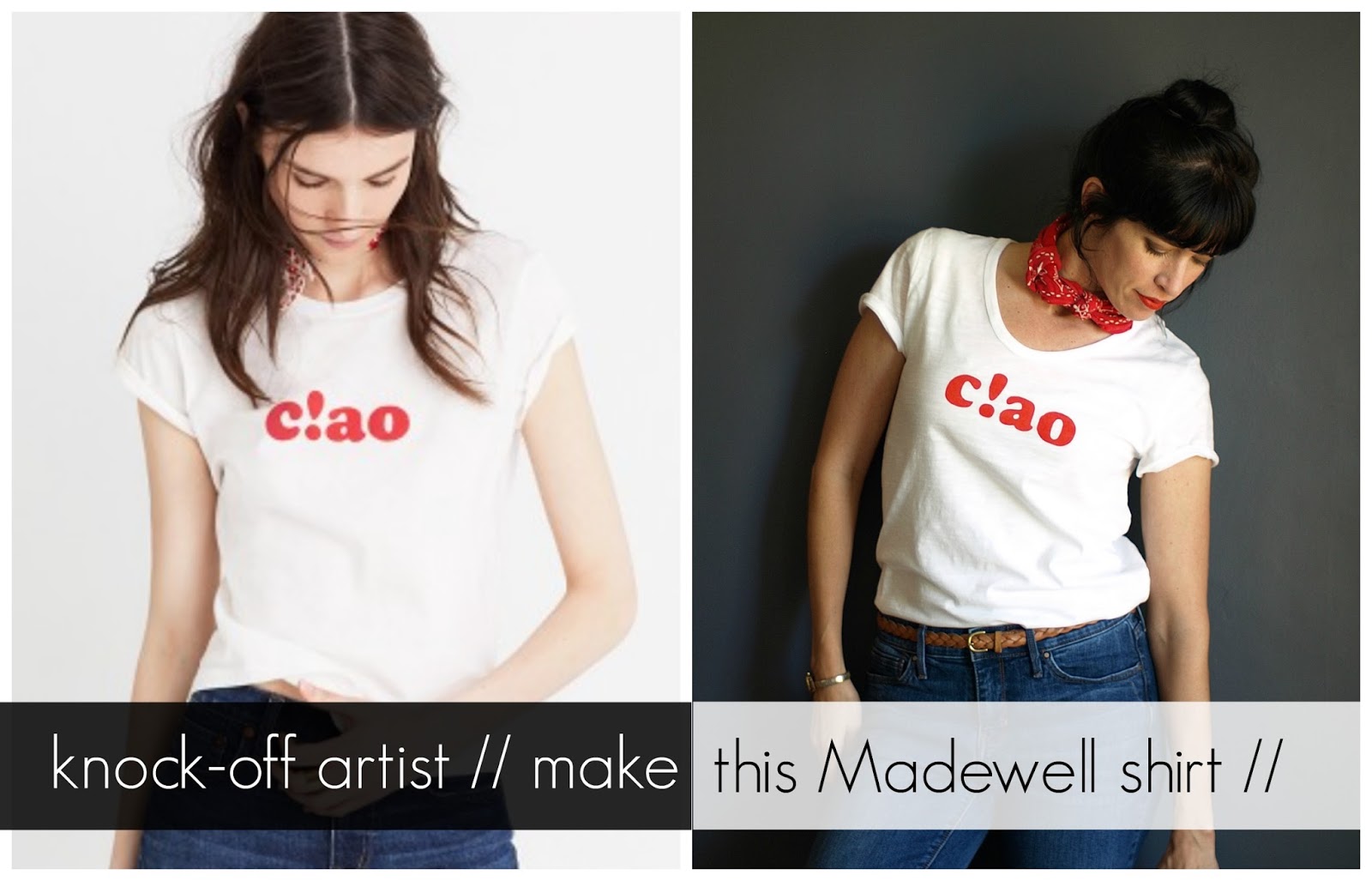 Knock-Off Artist: Ciao T-shirt » This Little Miggy