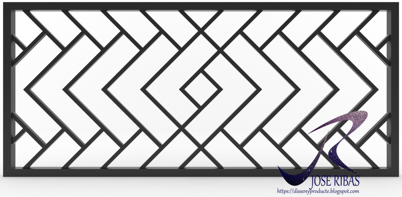 Proceso de diseño y fabricación de una reja decorativa. - Jose Ribas ...