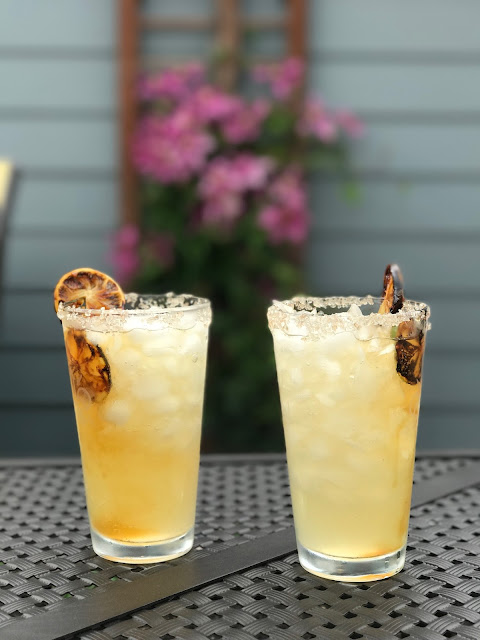 Grilled Lime Beer Ritas with Smoky Lime Salt #SundaySupper | Our Good Life