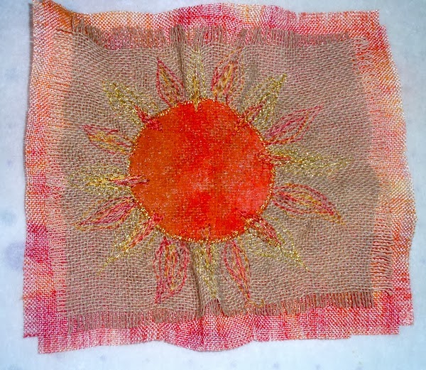 Sew Stitch Knit: More Experimenting with Soft Edge Applique.