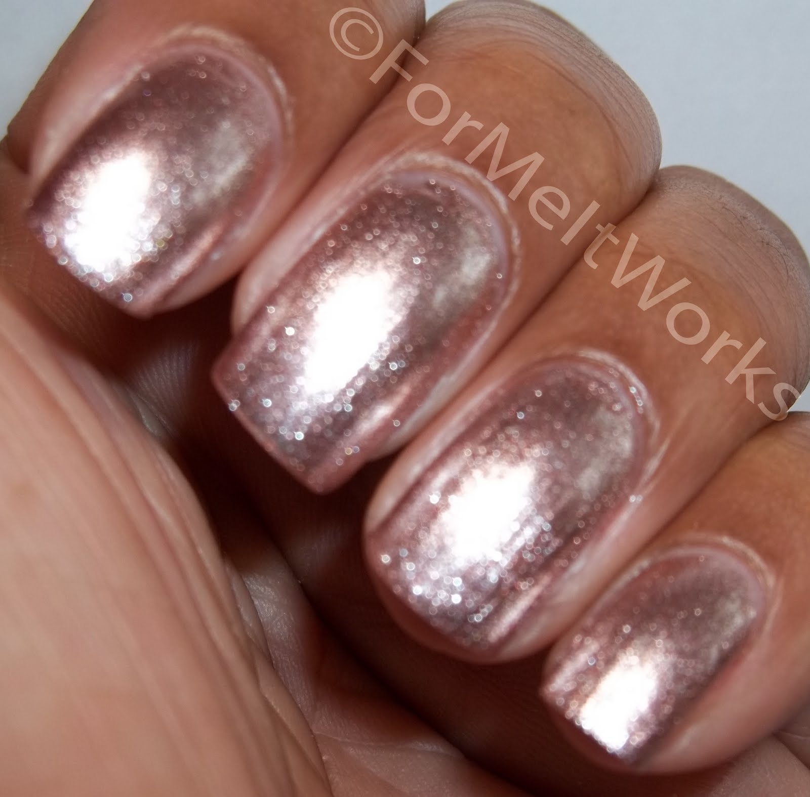 NOTD: Orly Rage - Rose Gold - Shades of Beauty, Inc.