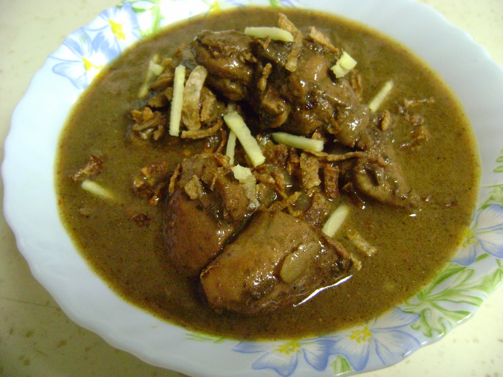 Bethica's Kitchen Flavours: Chicken Nihari (Stew - Pakistani Cuisine)