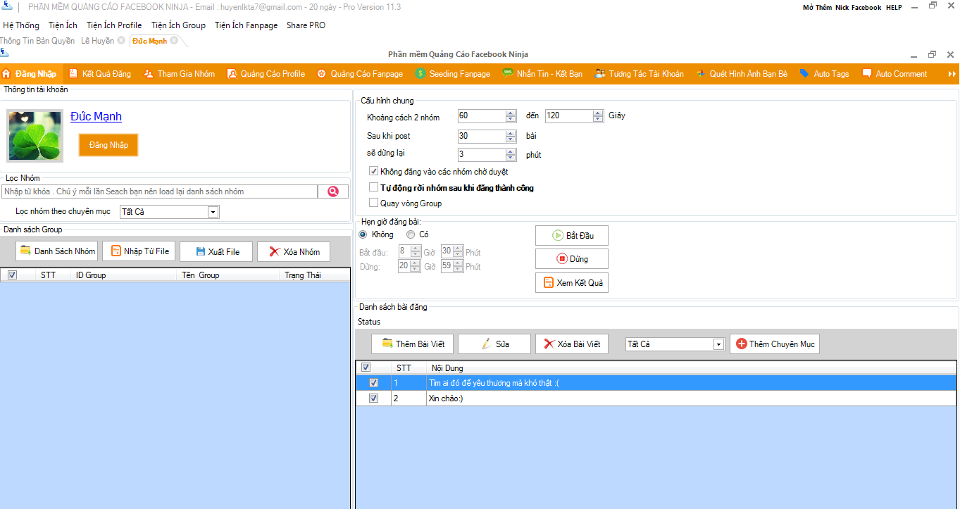 Phần mềm quảng cáo Facebook Ninja sẽ giúp bạn làm gì? | Gsm.vn - Cộng ...