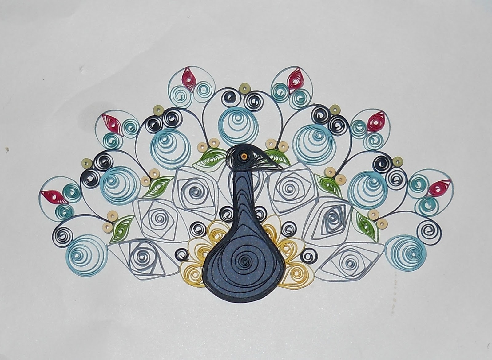 Crafting Central: Quilled Peacock