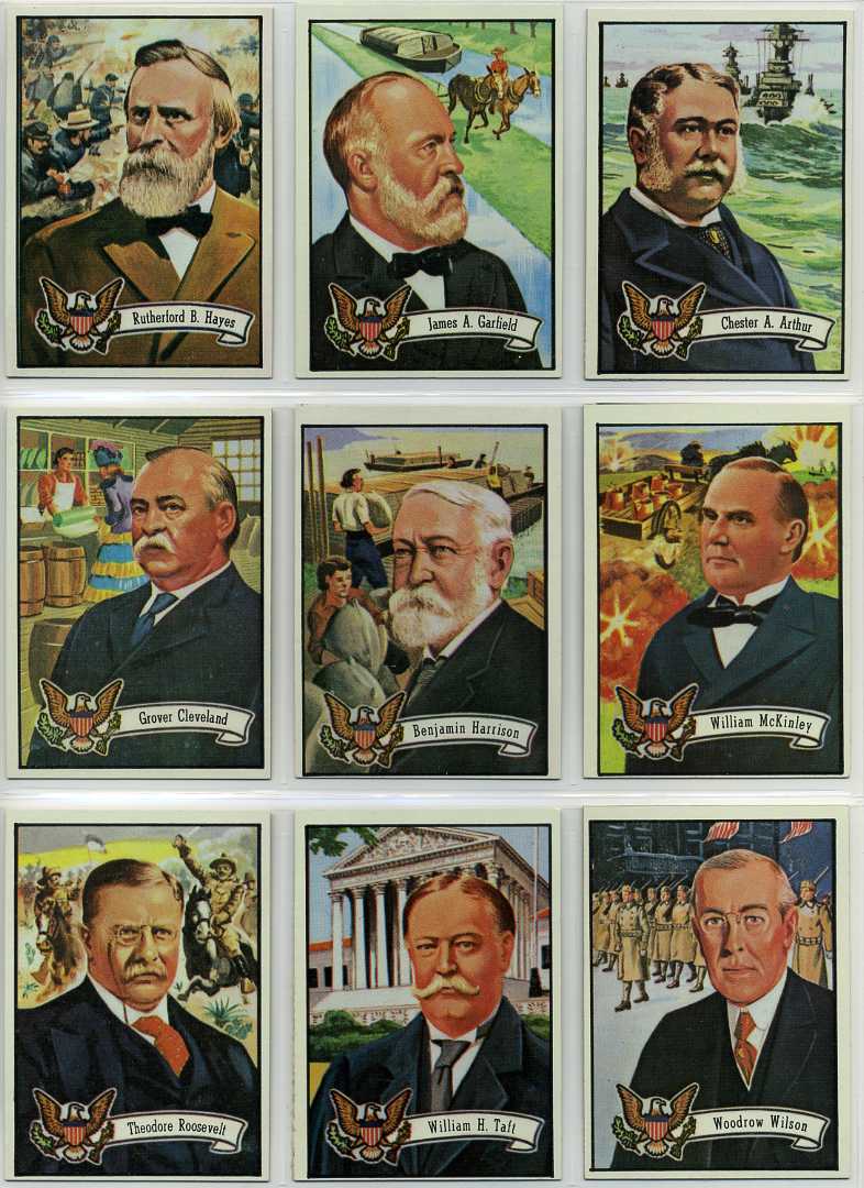 Dodgers Blue Heaven: Collection: 1972 Topps US Presidents Card Set