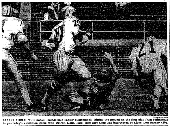 Bill's Update Blog: 1968 Philadelphia Eagles