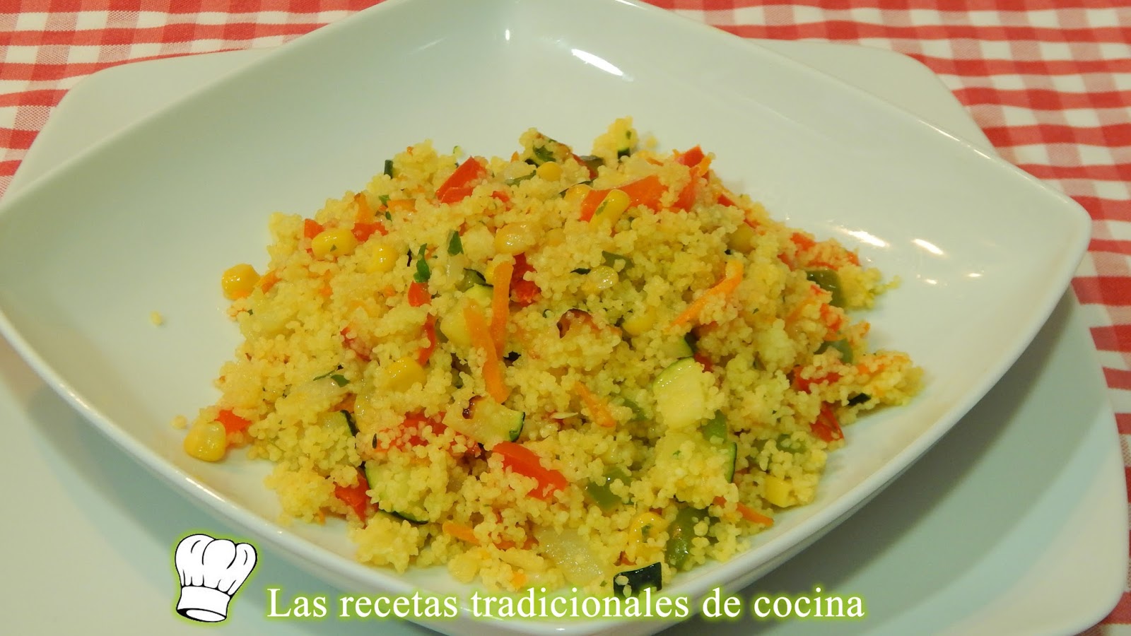 Cuscús con verduras receta fácil y rápida