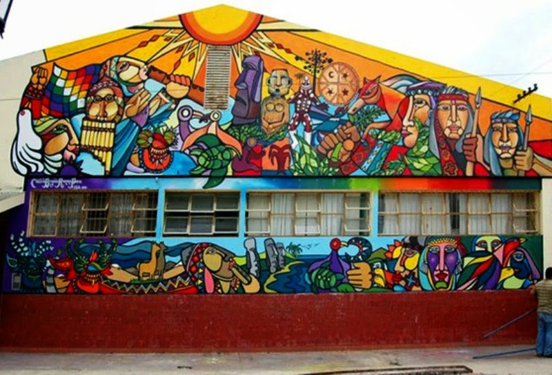 El arte es su máxima expresión : Imágenes Murales Modernos en Paredes ...