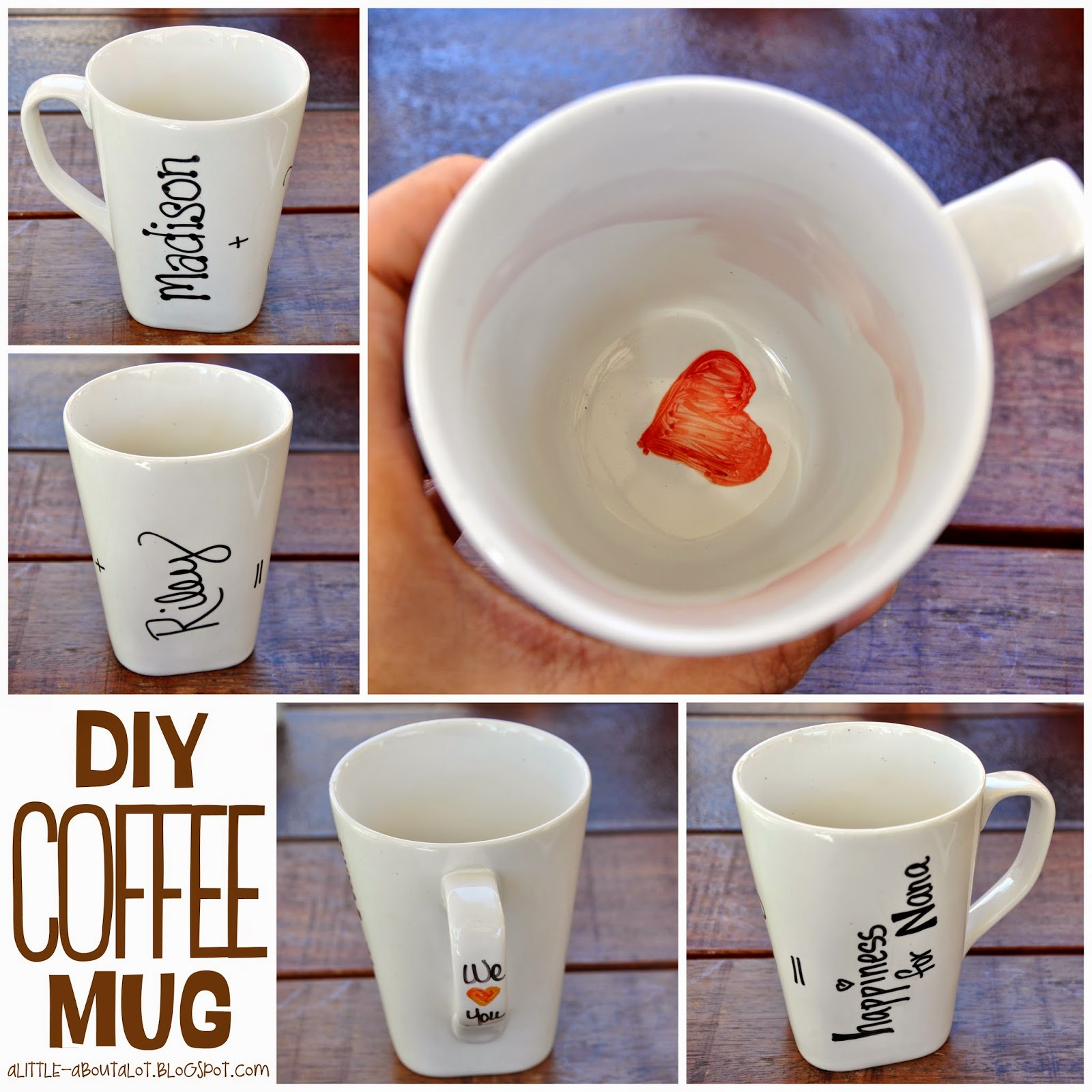 a little about A LOT: DIY {sharpie} Coffee Mug