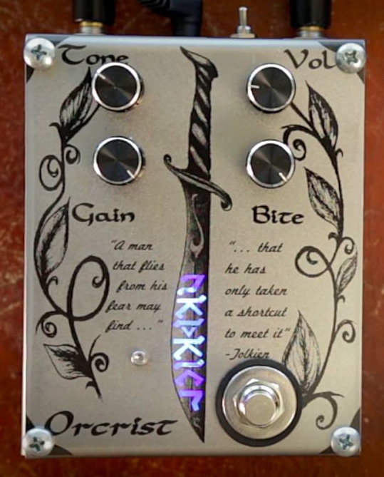 STOMP BOX STEALS: OVERDRIVE- WROUGHT IRON EFFECTS Orcrist ...low gain ...