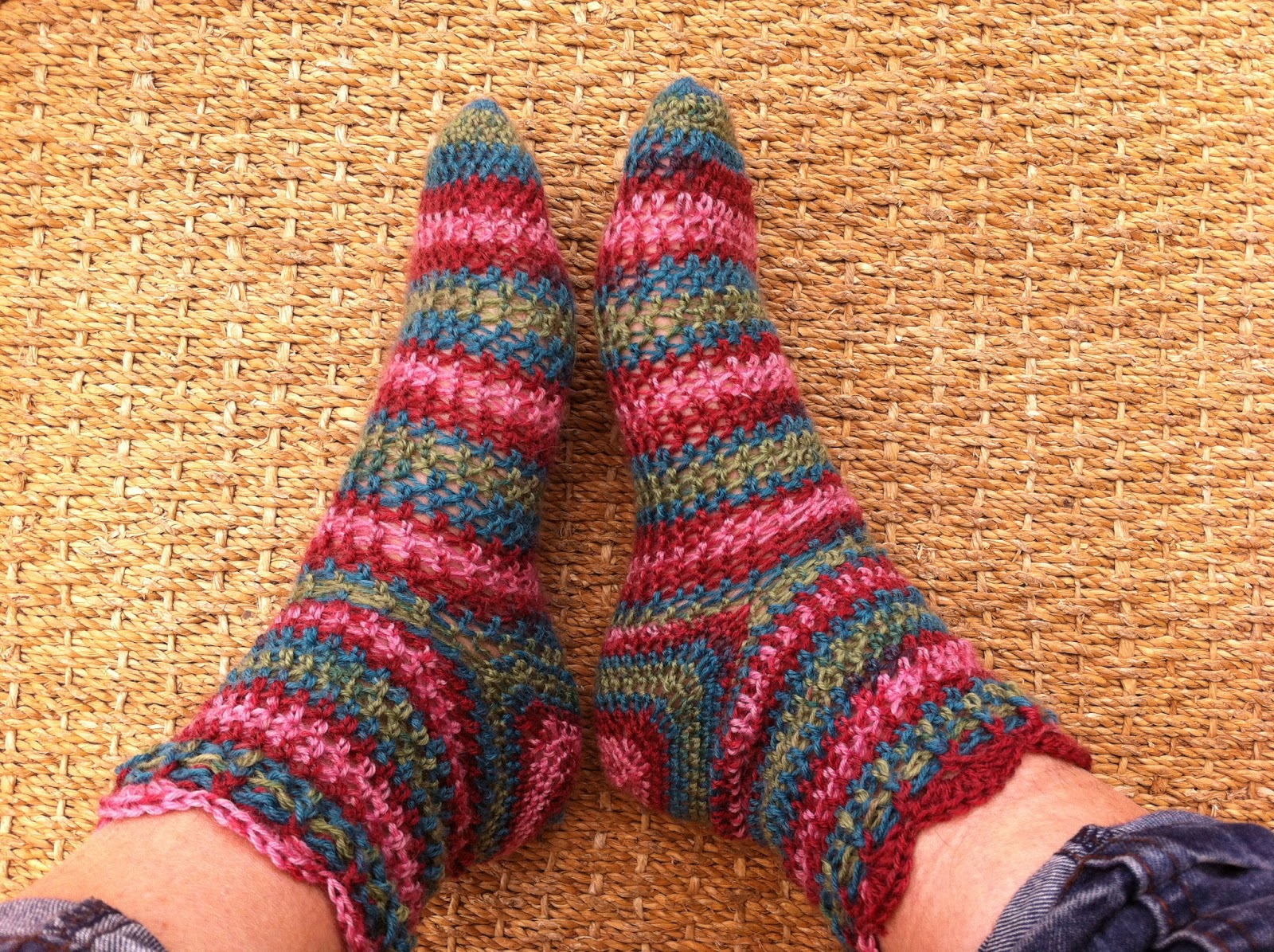 Get Hooked on Crochet: Day 116, More Socks & Crochet Clinic is now open!