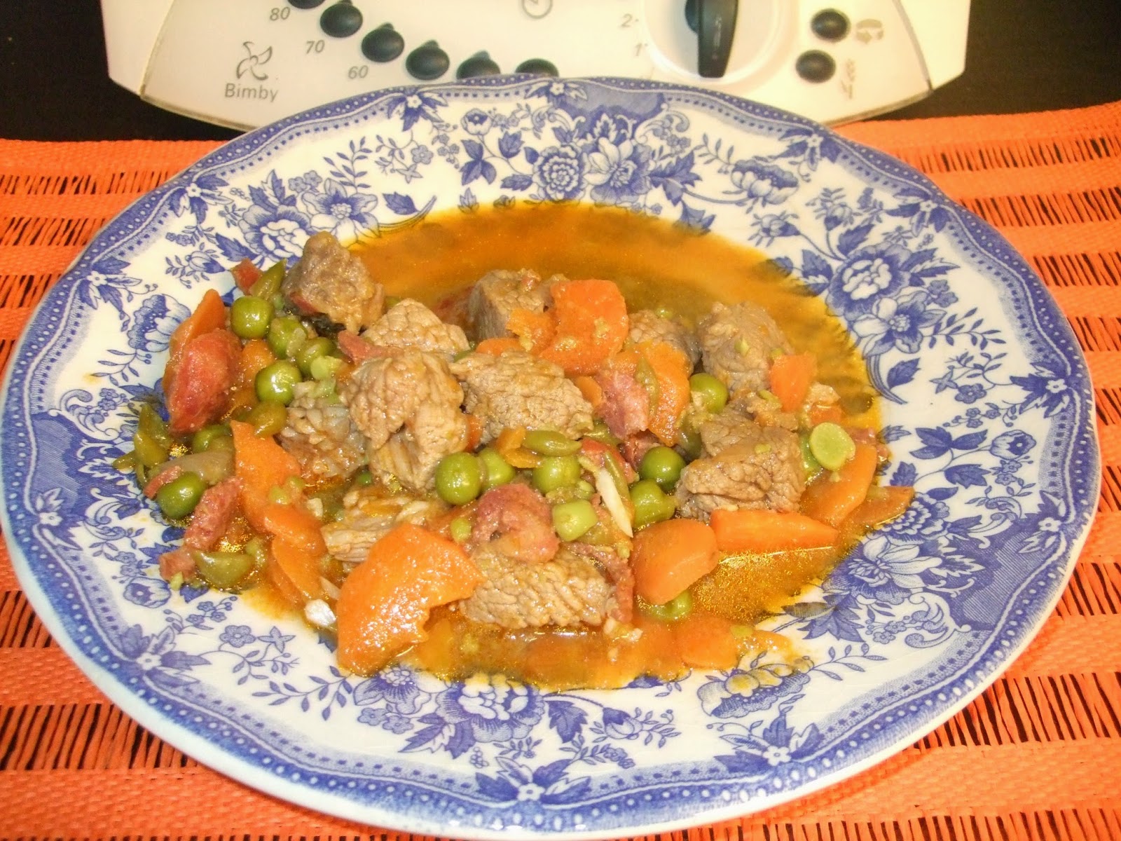 As minhas aventuras com a Bimby: Carne de vaca estufada